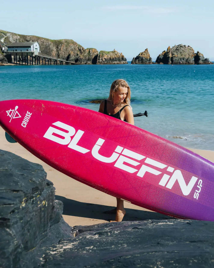 Cruise 10'8 Aufblasbares SUP Board - Rot – Bluefin SUP