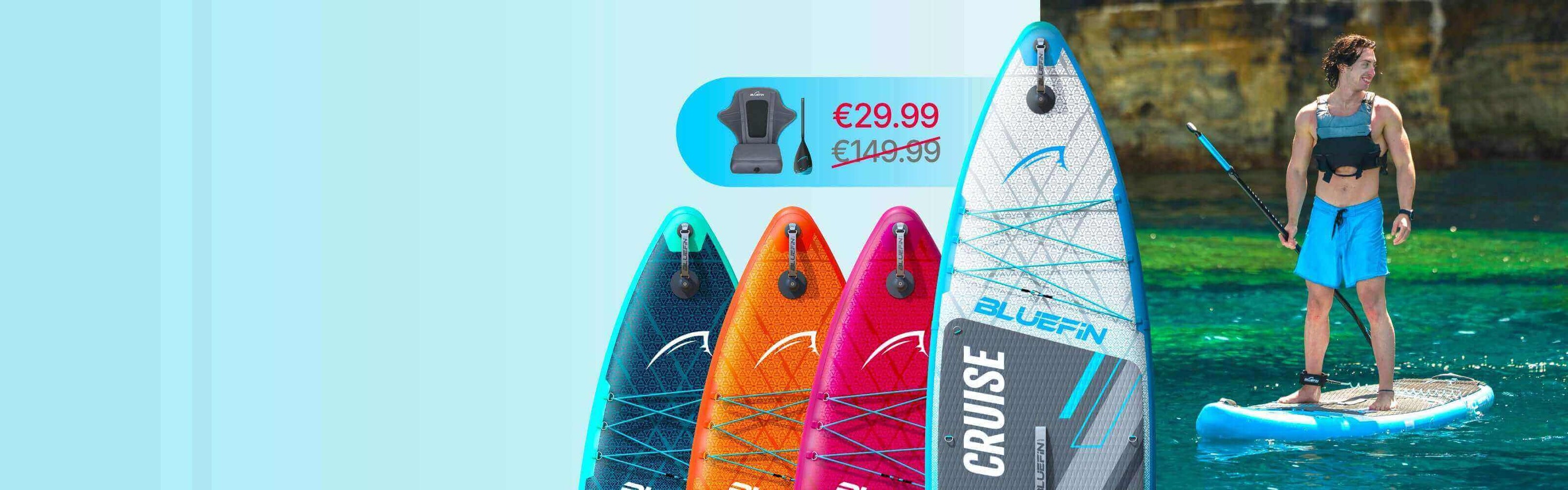 Bluefin SUP: Tavole da SUP di alta qualità | Trova la tua ideale