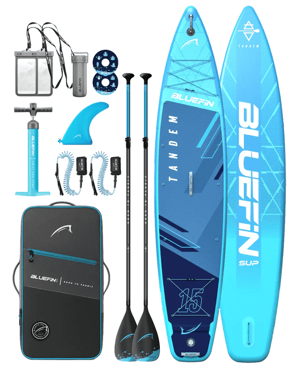 Tandem 15' Inflatable Paddleboard – Bluefin SUP